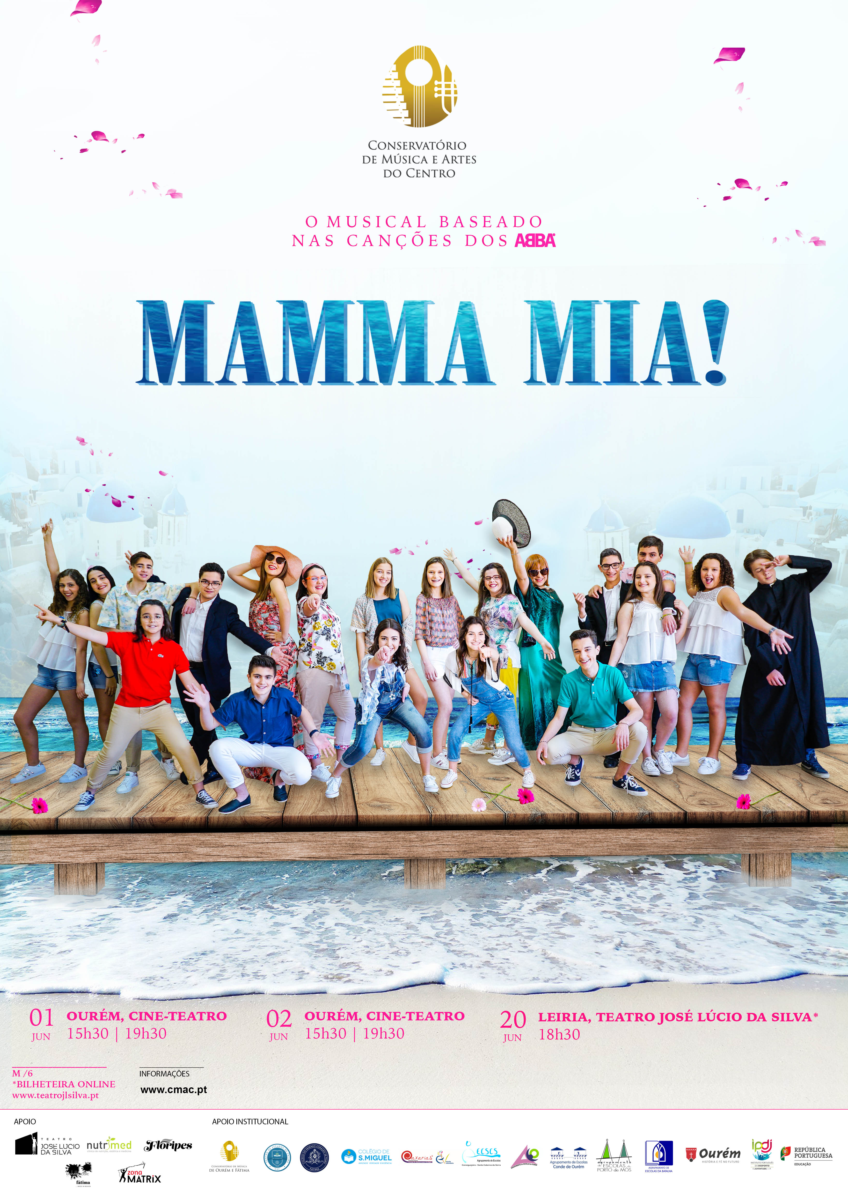 Eventos | Musical Mamma Mia | CMAC Eventos | Musical Mamma Mia | CMAC