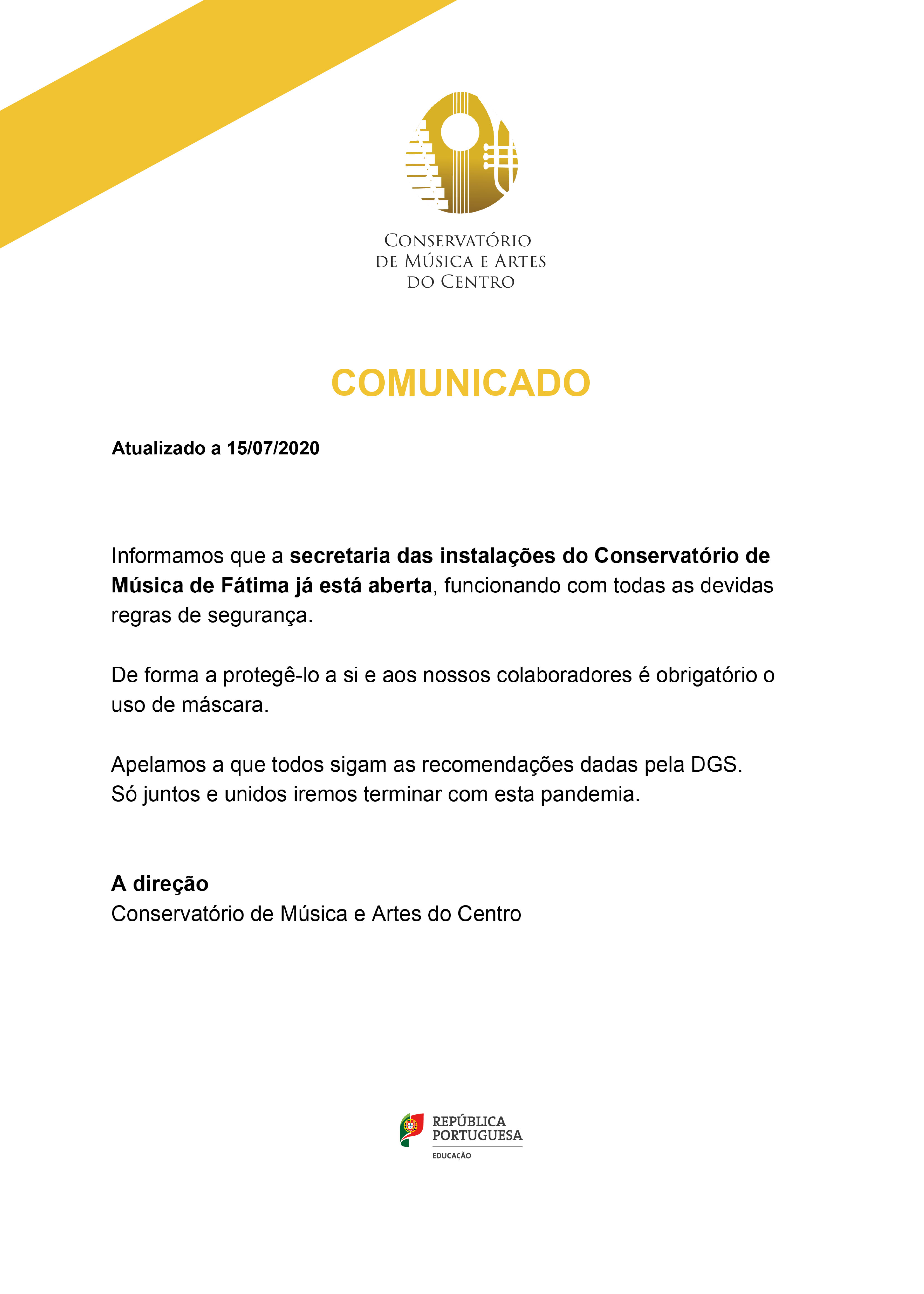 Eventos | COMUNICADO | CMAC